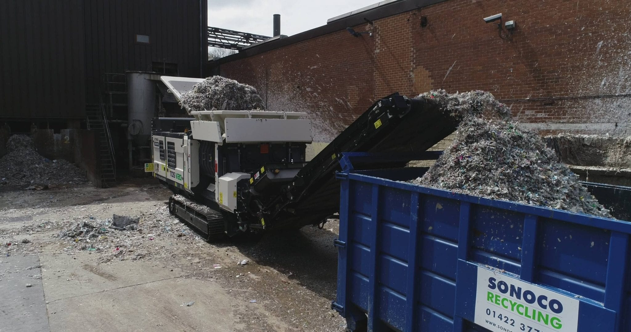 Ecotec TDS V20 Medium-Speed Shredder - Frontline Machinery
