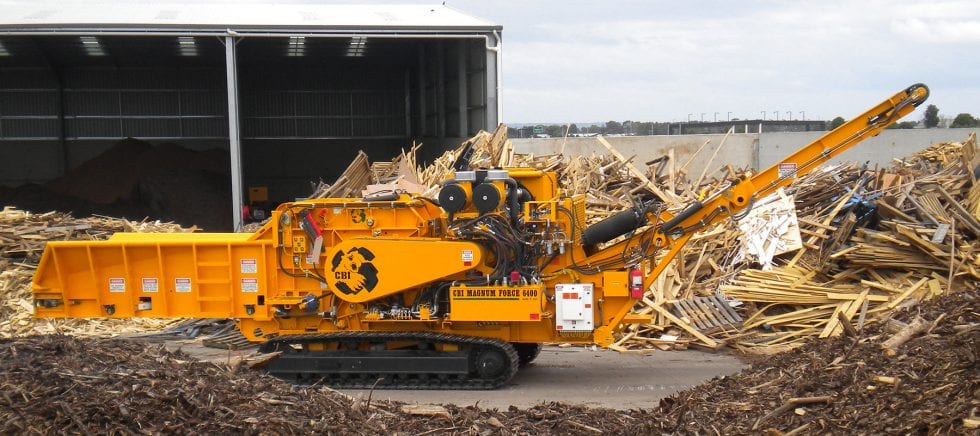 CBI 6400CT Horizontal Grinder and Chipper - Frontline Machinery