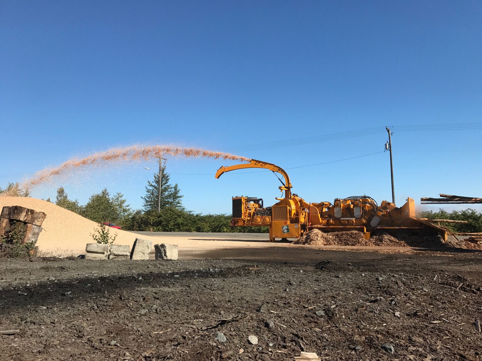 CBI 7544 Flail Debarker & Disc Chipper Combo - Frontline Machinery