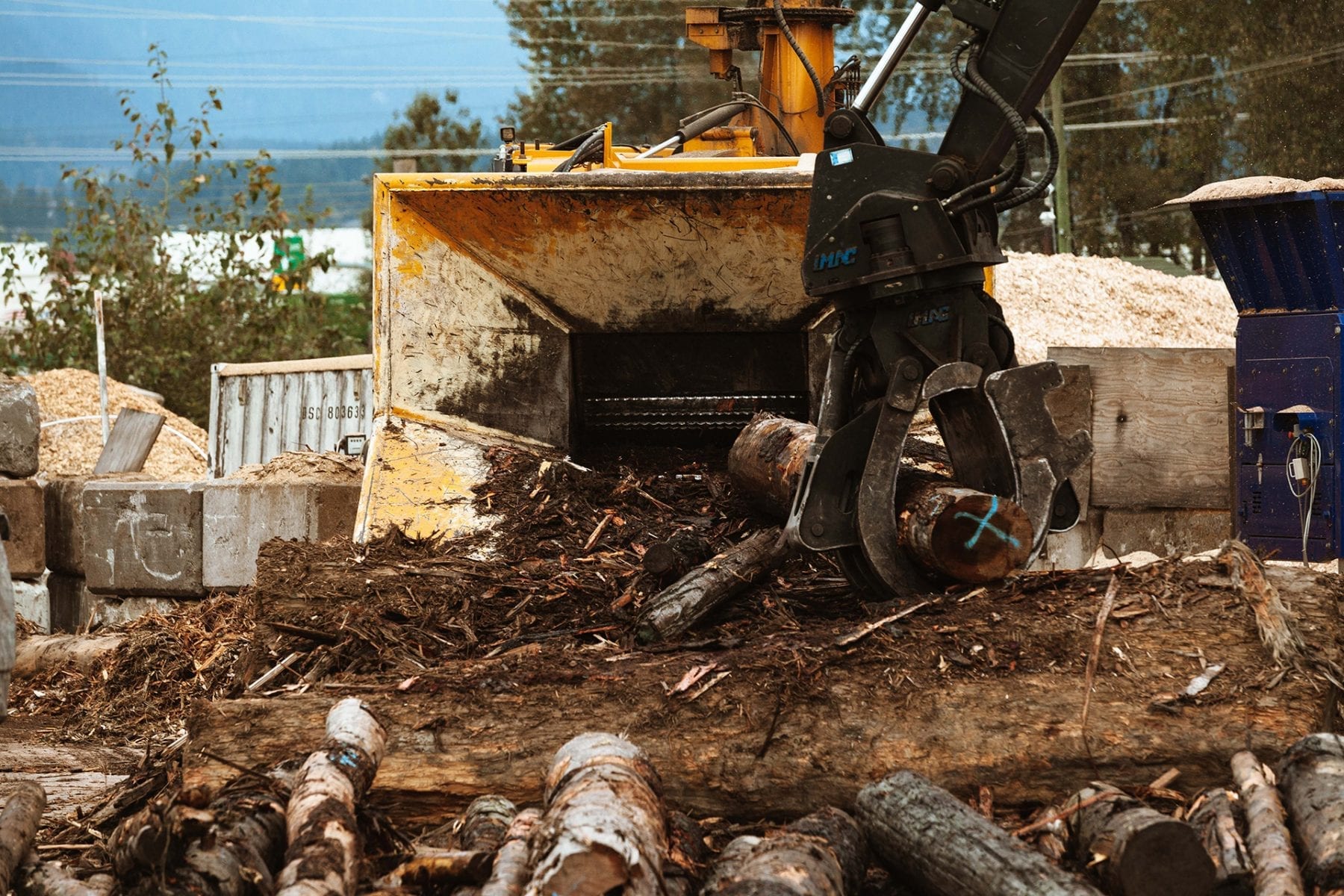 CBI 7544 Flail Debarker & Disc Chipper Combo - Frontline Machinery