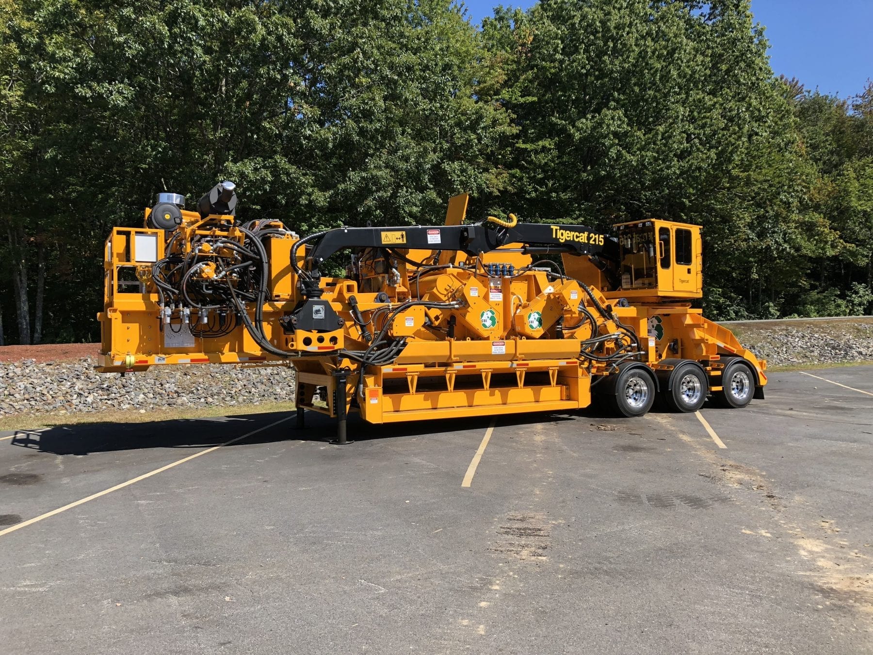 CBI 604 Flail Delimber/Debarker | CBI Wood Grinding & Chipping ...