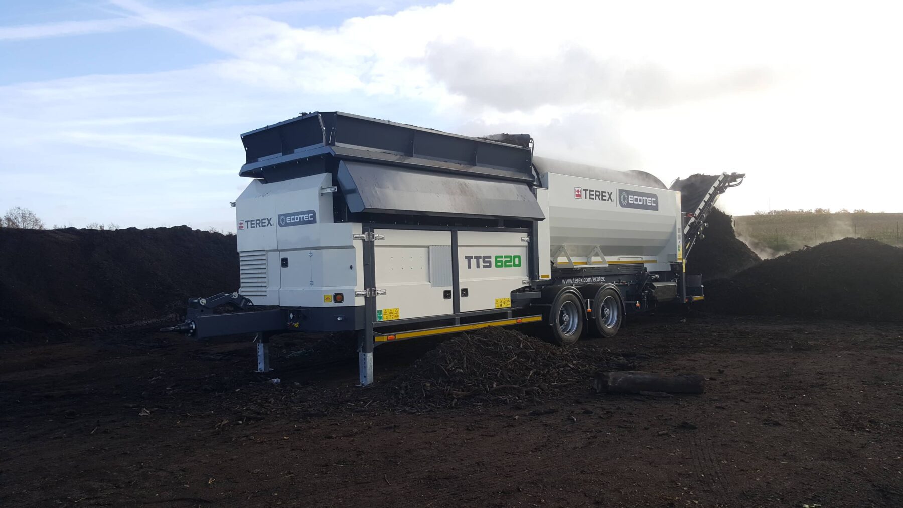 Ecotec TTS 620 Trommel Screener - Frontline Machinery