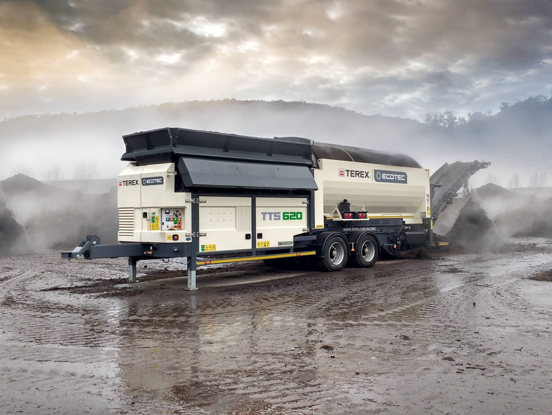 Ecotec TTS 620 Trommel Screener - Frontline Machinery