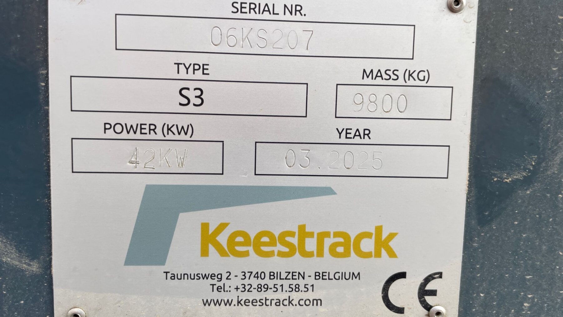 2025 Keestrack S3 Stacking Conveyor (#1078) - Frontline Machinery